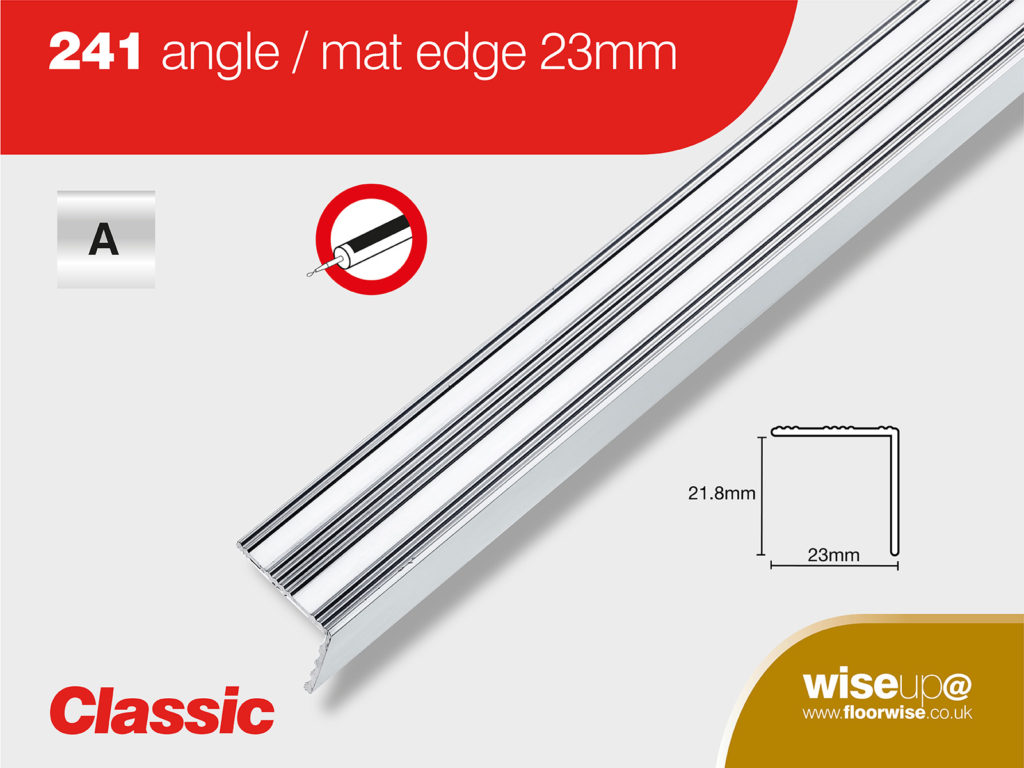 241 - Angle/Mat Edge 23mm - Hathaway Flooring Wholesale